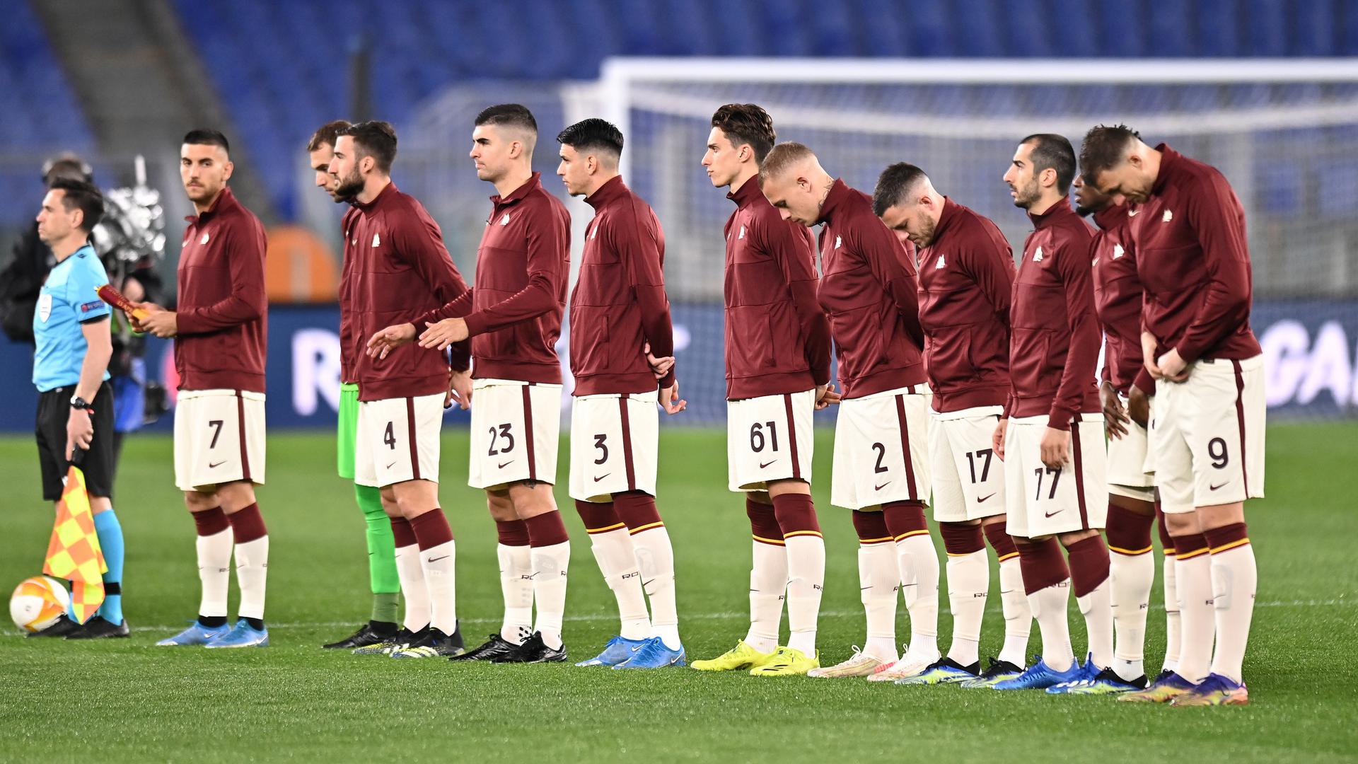 Roma announce travelling squad for first leg | Manchester United