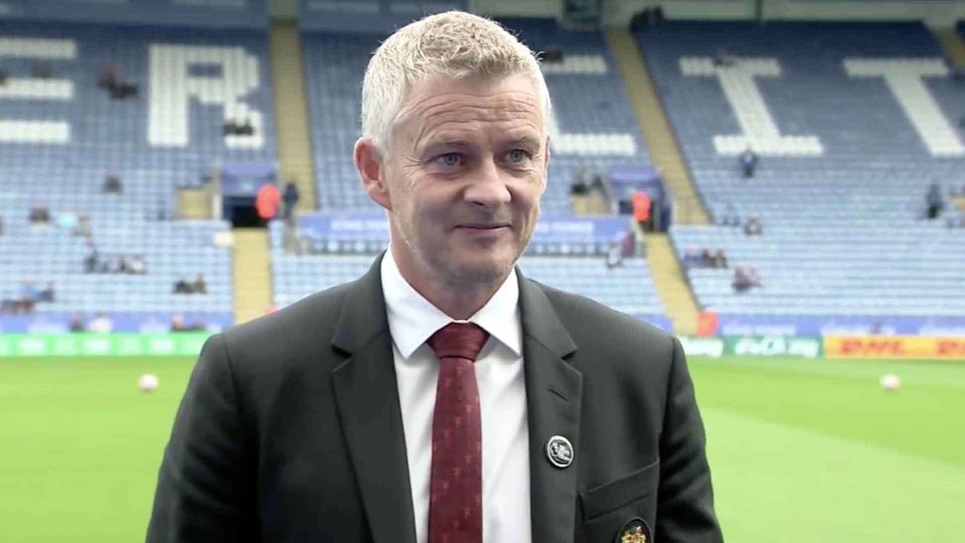 Ole Gunnar Solskjaer interview before Leicester v Man Utd 16 October ... Ole Gunnar Solskjaer interview before Leicester v Man Utd 16 October ...