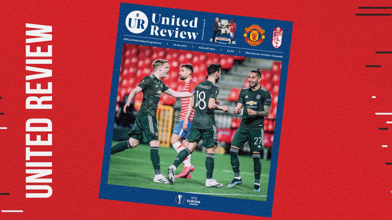 Buy the United Review programme for Granada and Burnley | Manchester United