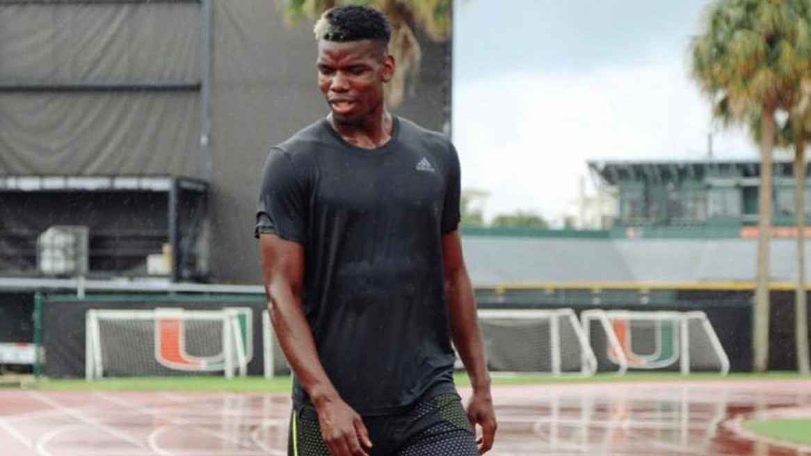 Gallery of Paul Pogba training in Miami | Manchester United