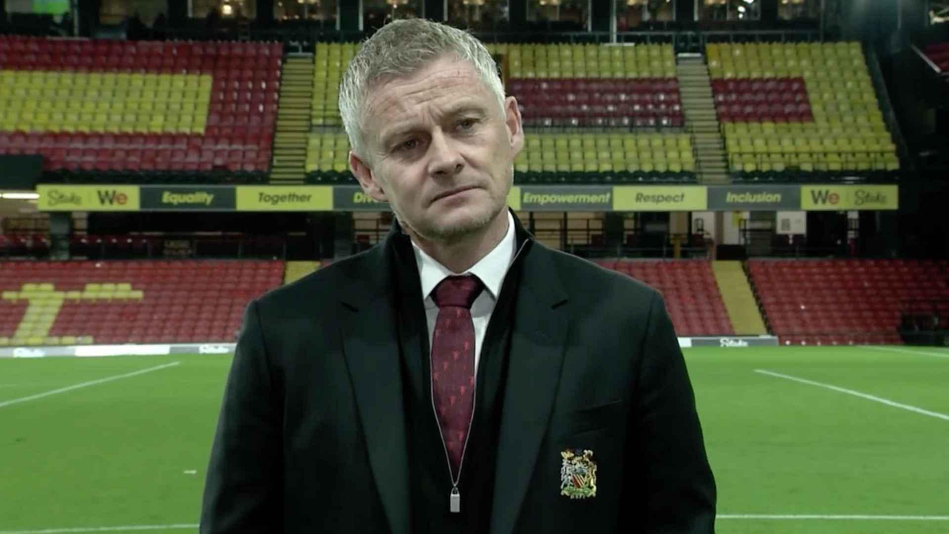 Ole Gunnar Solskjaer interview after Watford 4 Man Utd 1 20 November ... Ole Gunnar Solskjaer interview after Watford 4 Man Utd 1 20 November ...