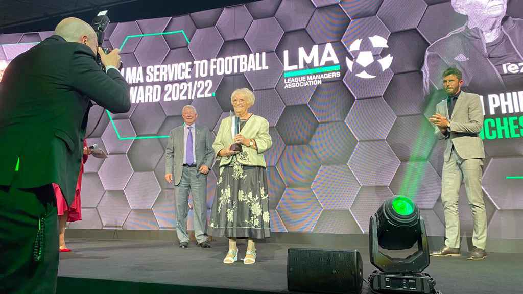 Long-serving Carrington stalwart Kath Phipps receives LMA award ...