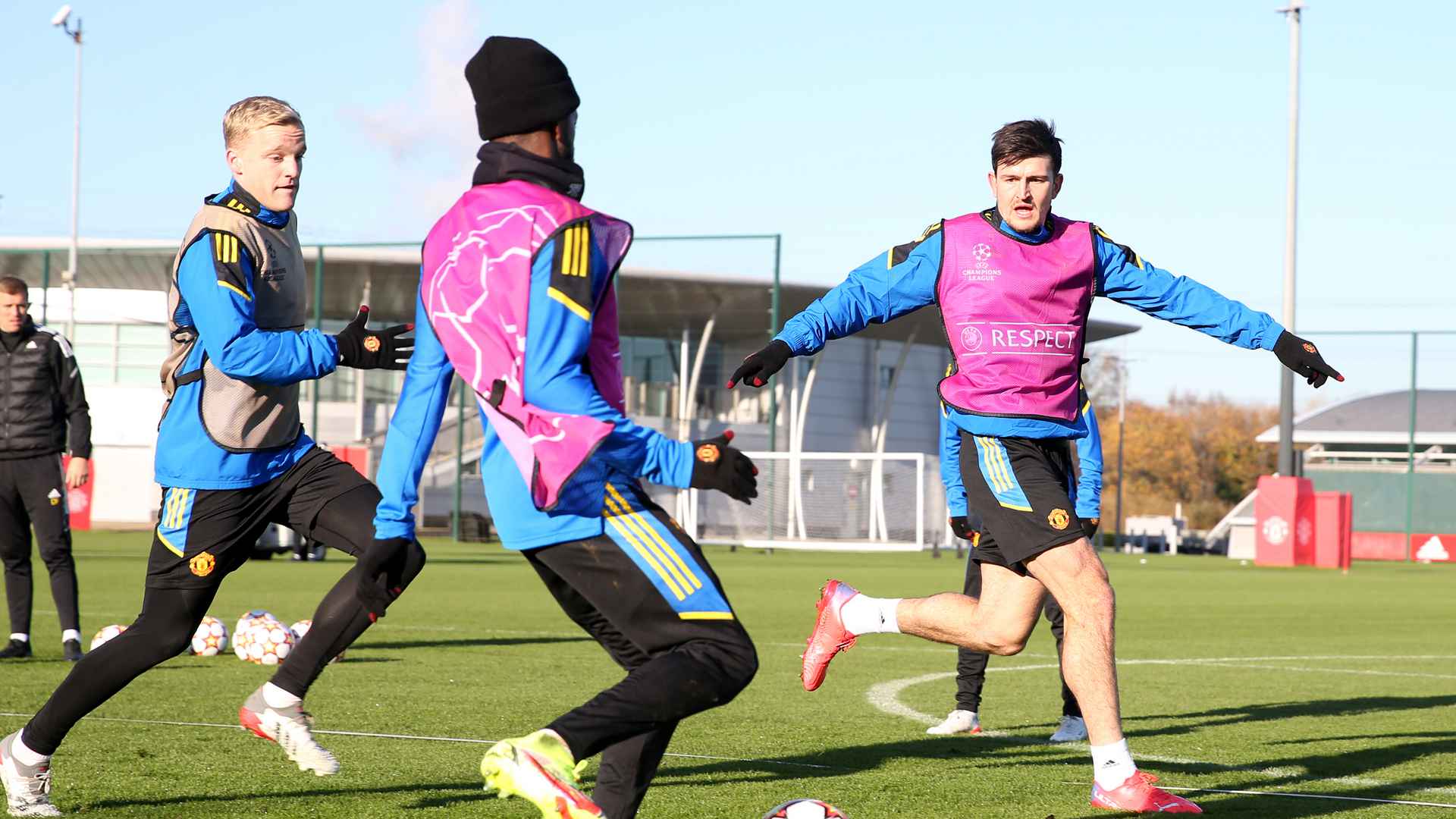 Footage of Monday’s training session | Manchester United