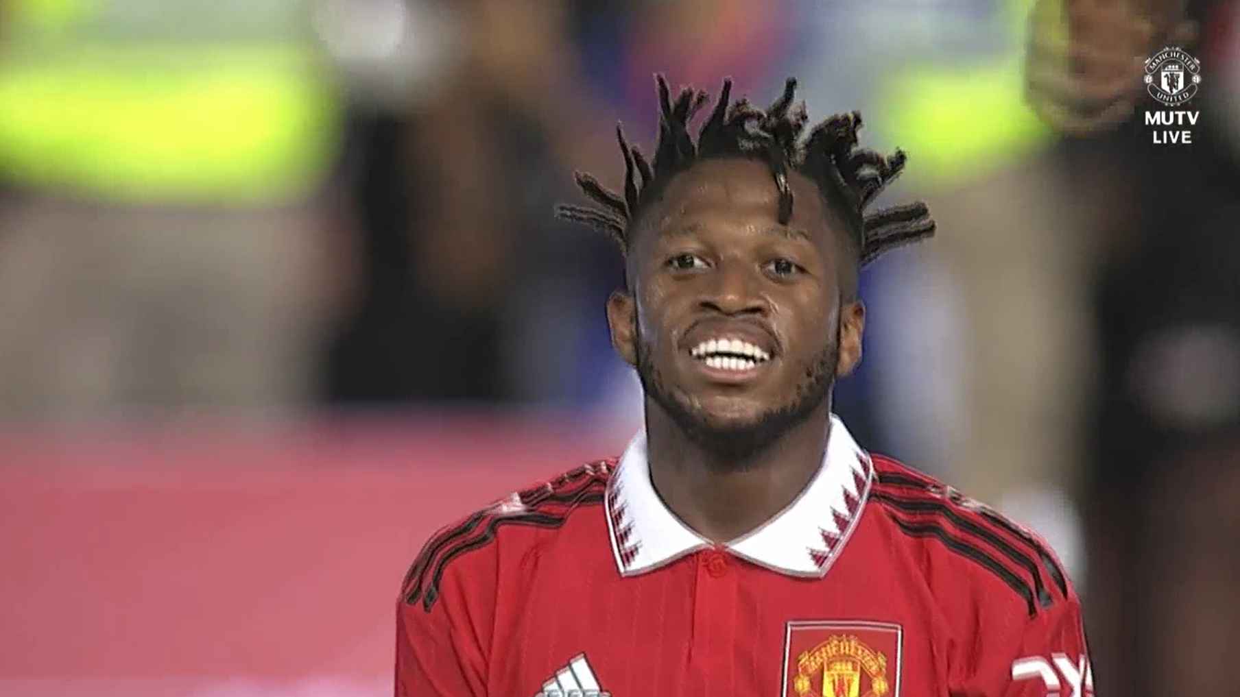 Tour 2022 match clip Fred chance in Man Utd v Liverpool live on MUTV ...
