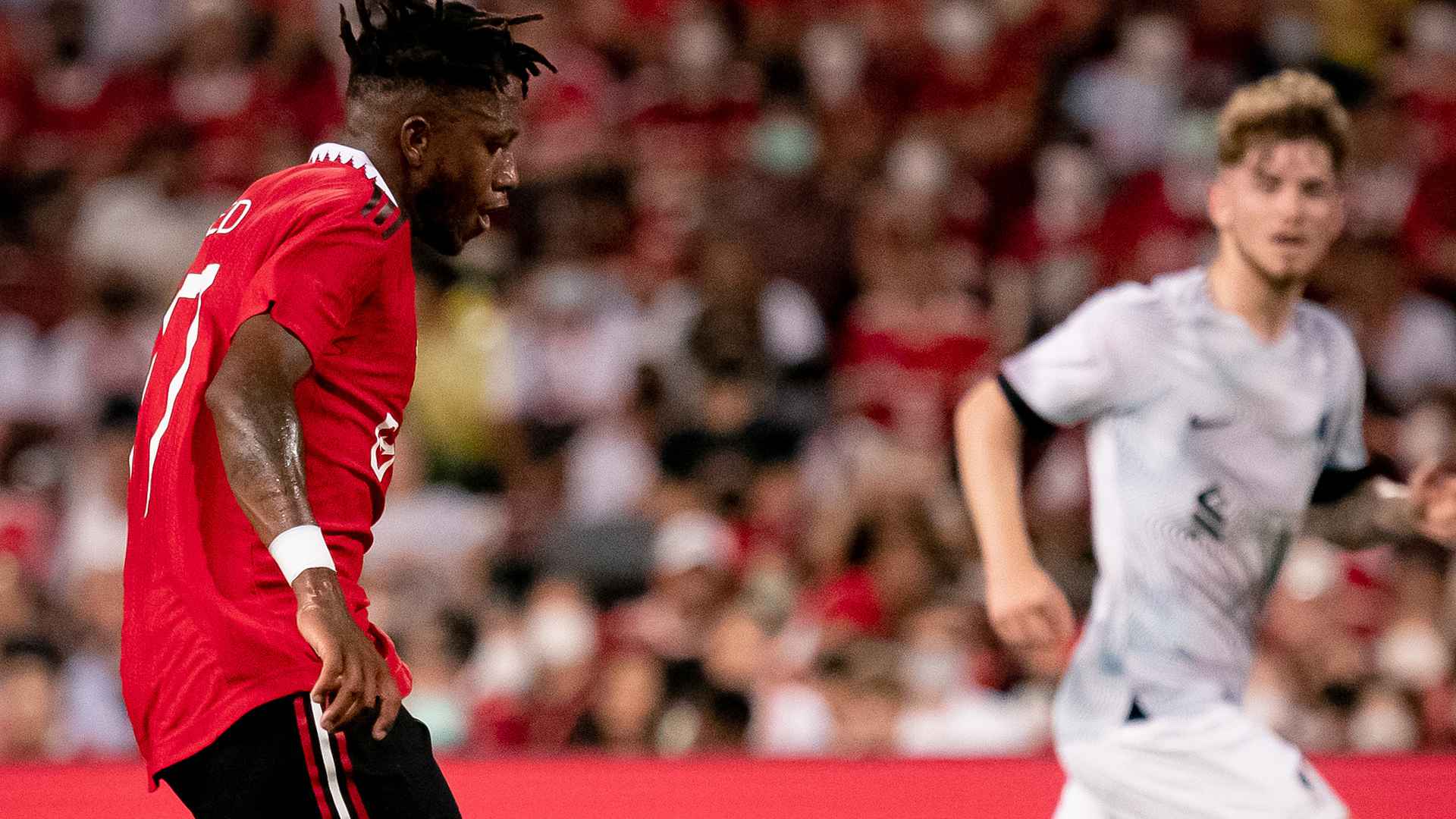 Phone Footage Fred goal from Man Utd 4 Liverpool 0 on Tour 2022 ...