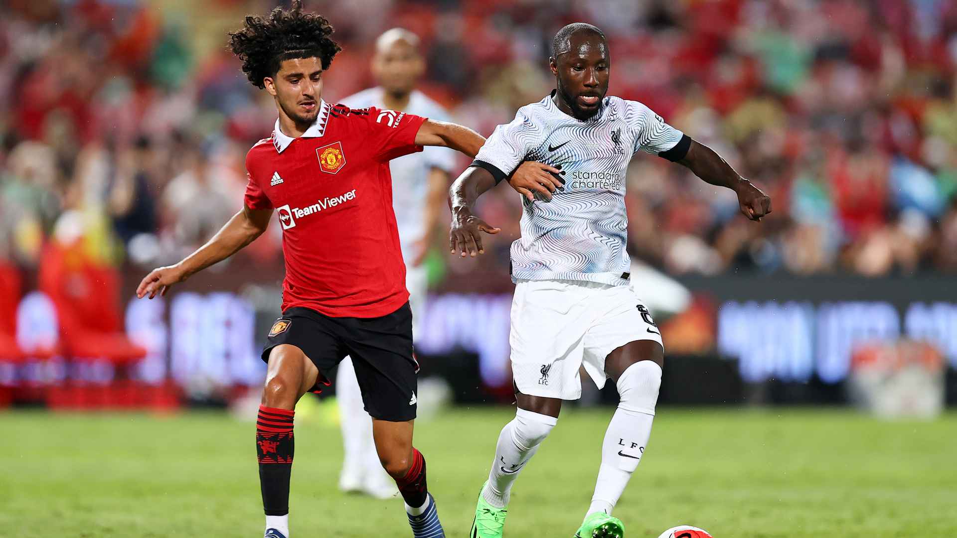 View from the press box in Thailand | Manchester United