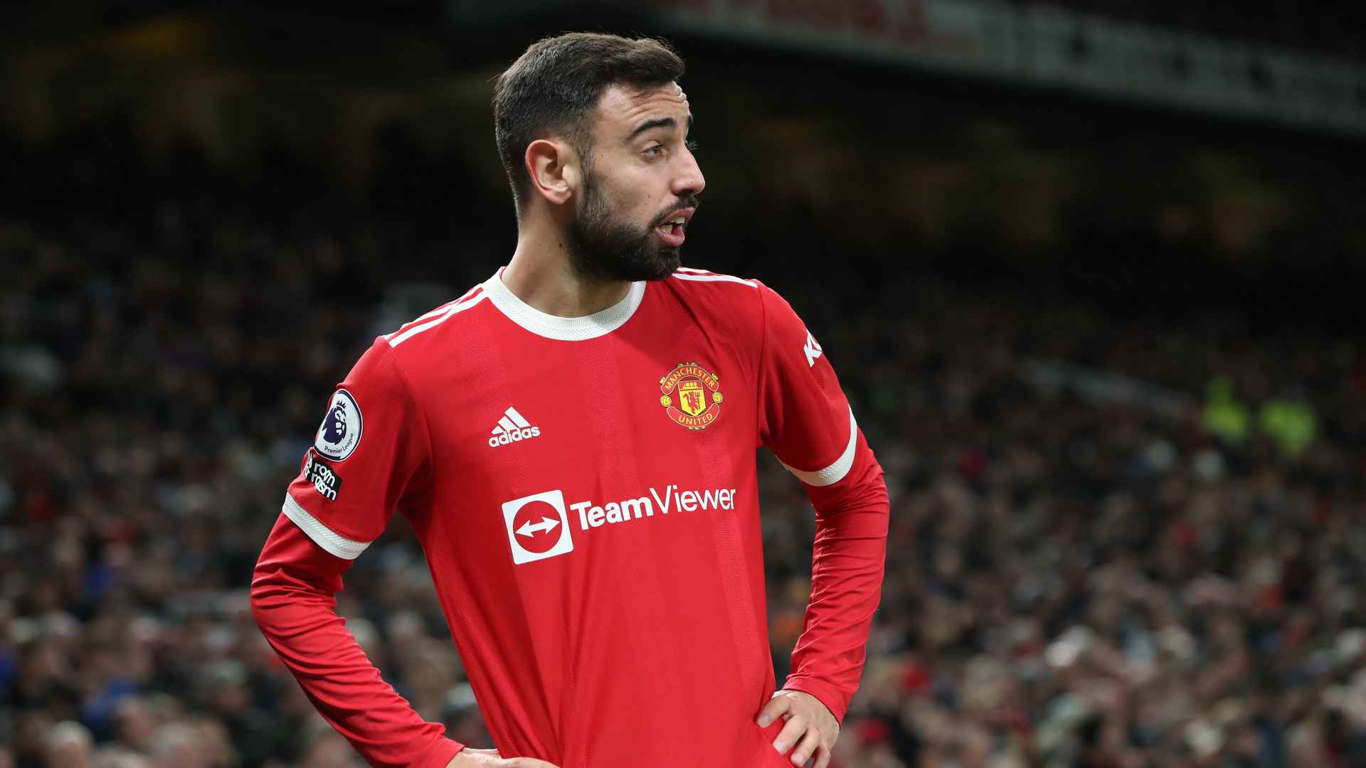 Bruno rompe el travesaño ante Wolves | Web oficial del Manchester United