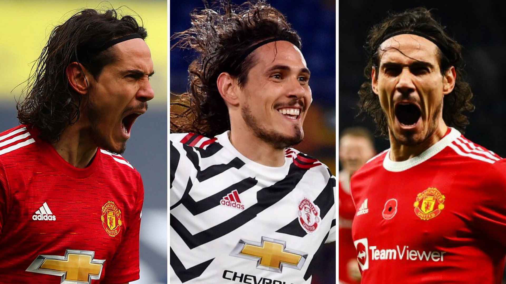 Highlights of Edinson Cavani first 50 Man Utd appearances | Manchester ...