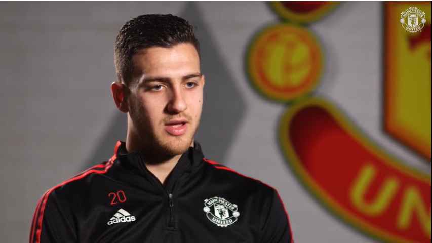 Diogo Dalot exclusive interview before Aston Villa FA Cup match 10 ...