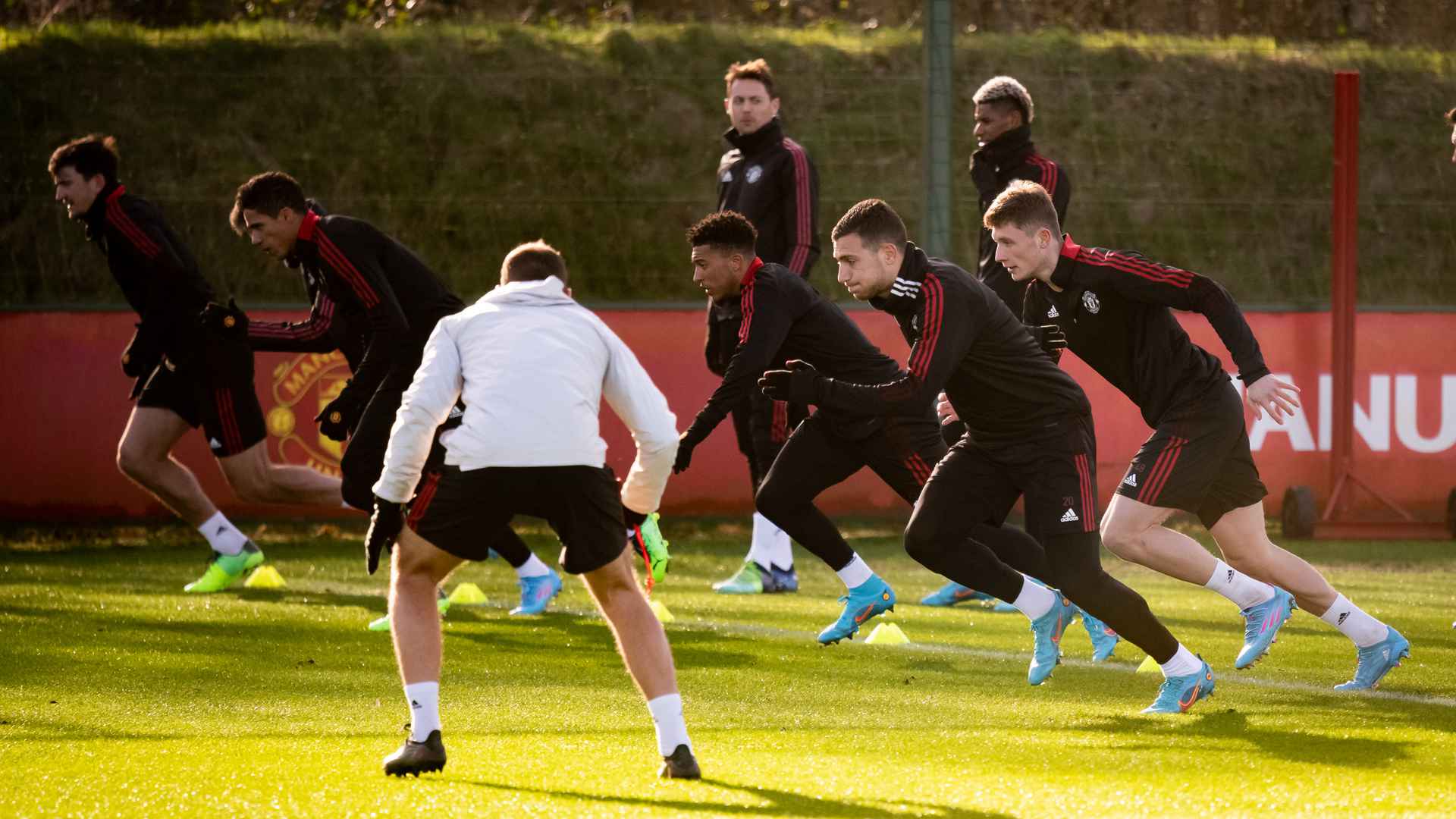 Man Utd Mens First Team Training Photos 31 January 2022 Manchester United