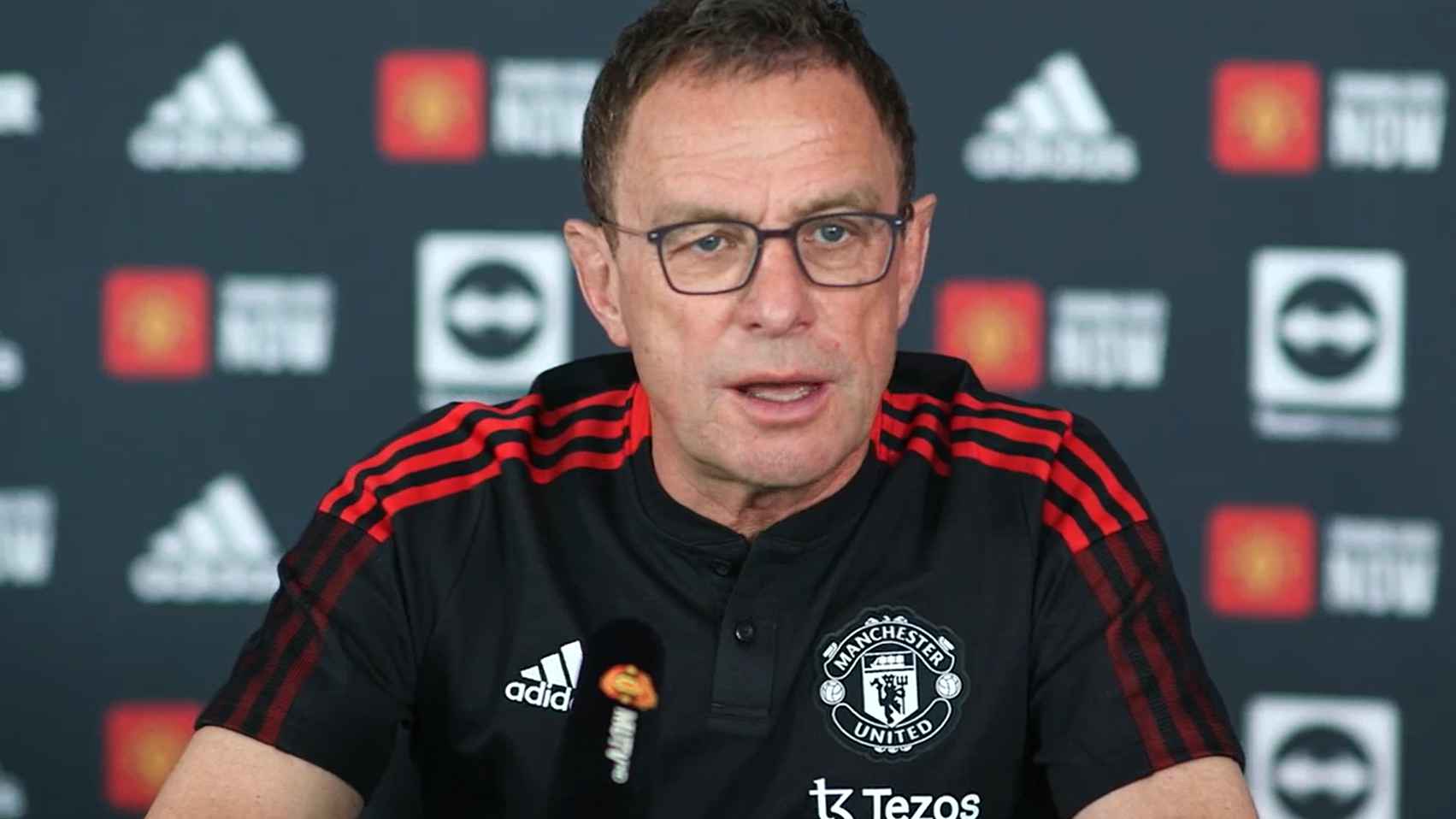 Man Utd v Southampton: Watch Ralf Rangnick's exclusive interview ...