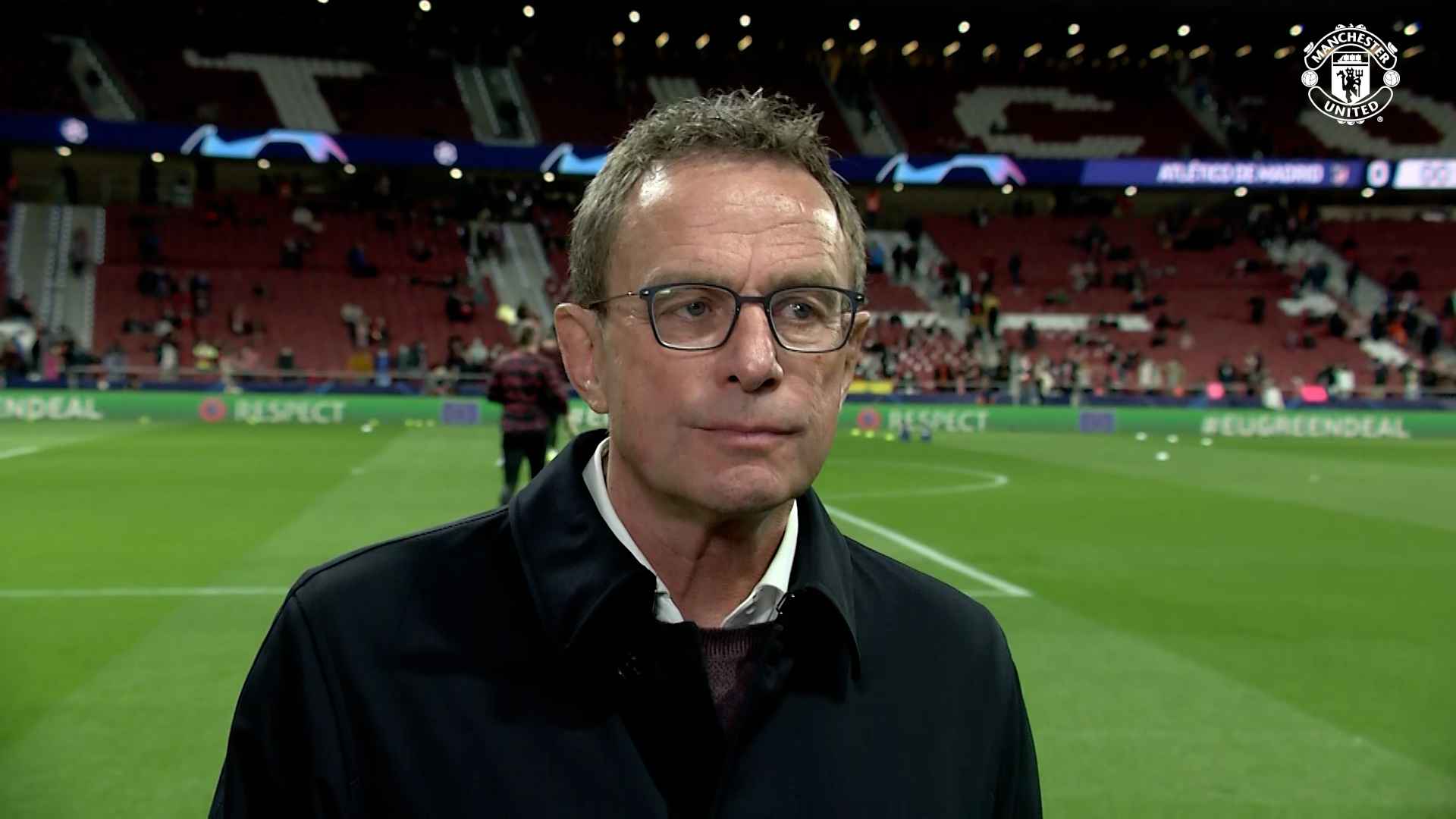Pre match interview Ralf Rangnick Atletico Madrid A 23 February 2022 ...