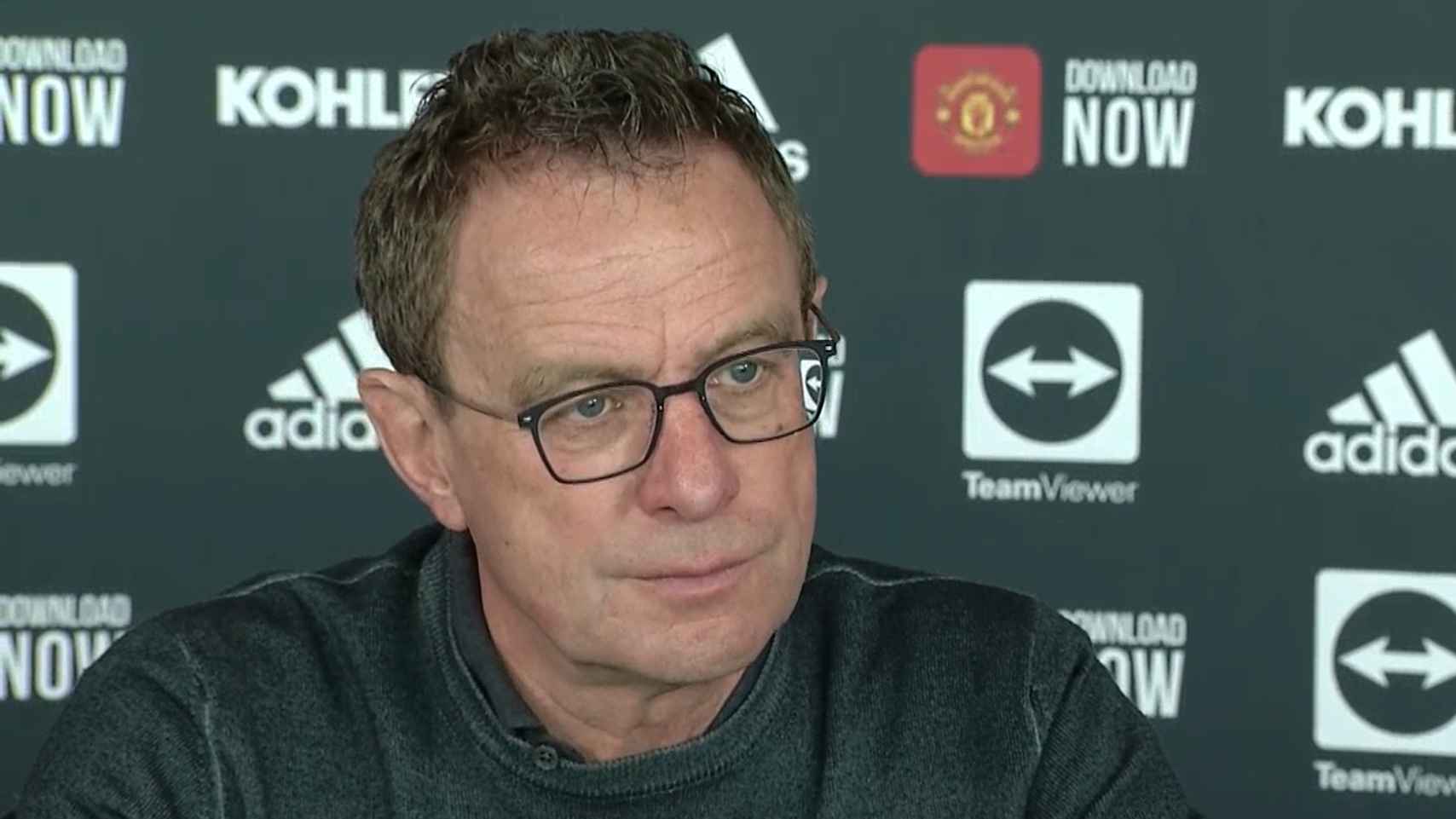 Ralf Rangnick exclusive club media interview ahead of Watford game 26 ...