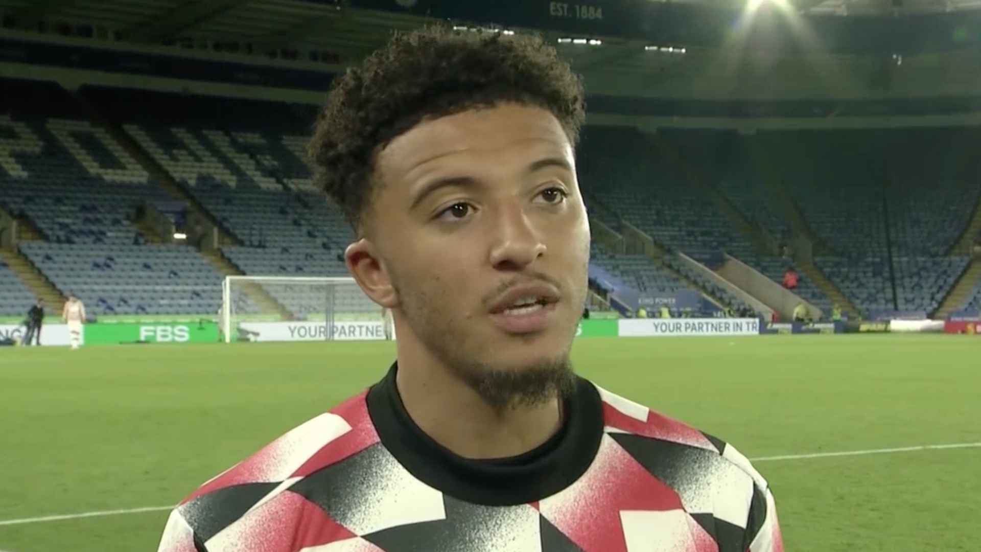 Jadon Sancho interview after Leicester City v Man Utd 1 Sep 2022 ...