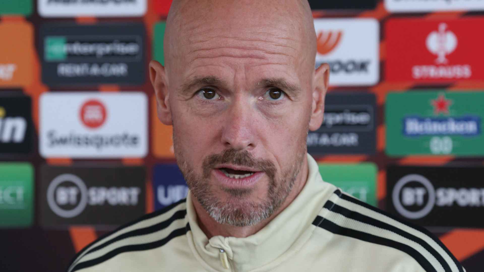 Erik ten Hag full matchday interview ahead of Man Utd v Real Sociedad ...