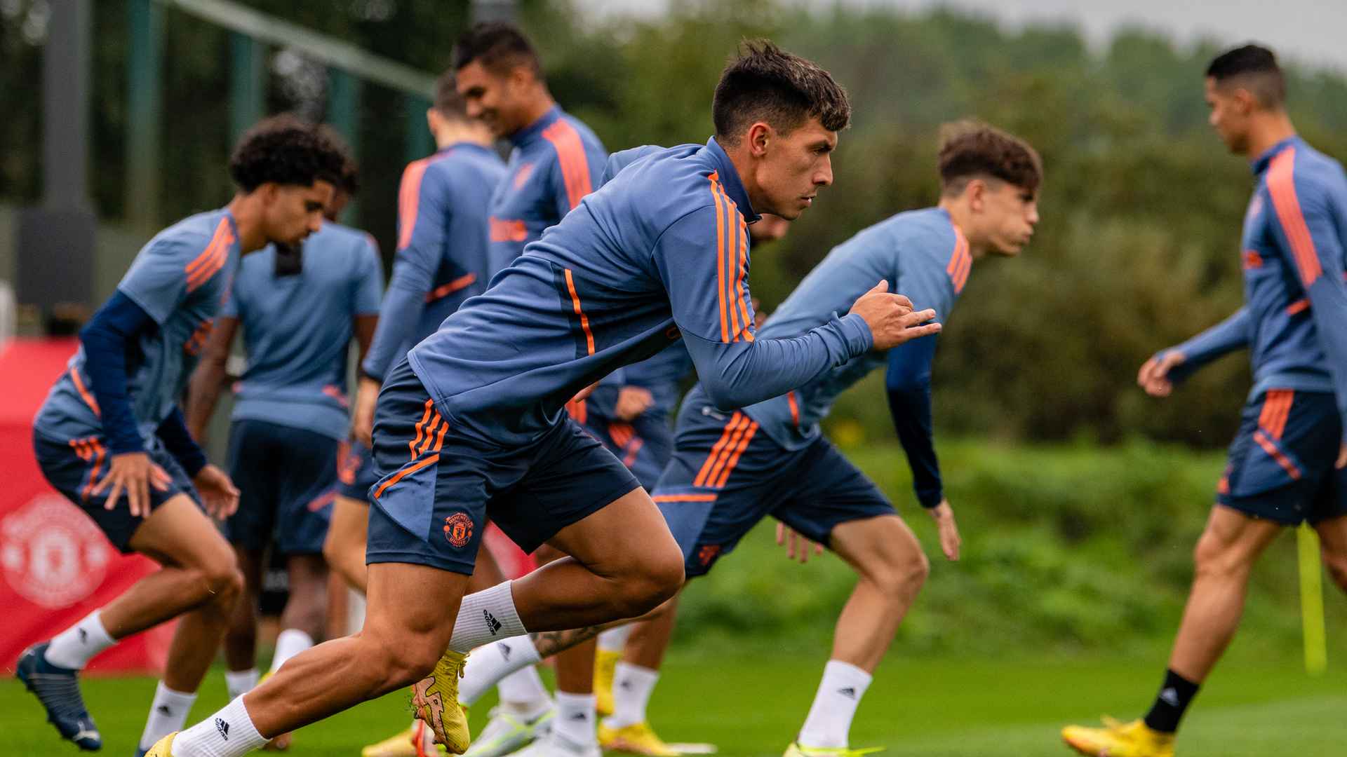 Second gallery of Man Utd players training ahead of Sheriff ...