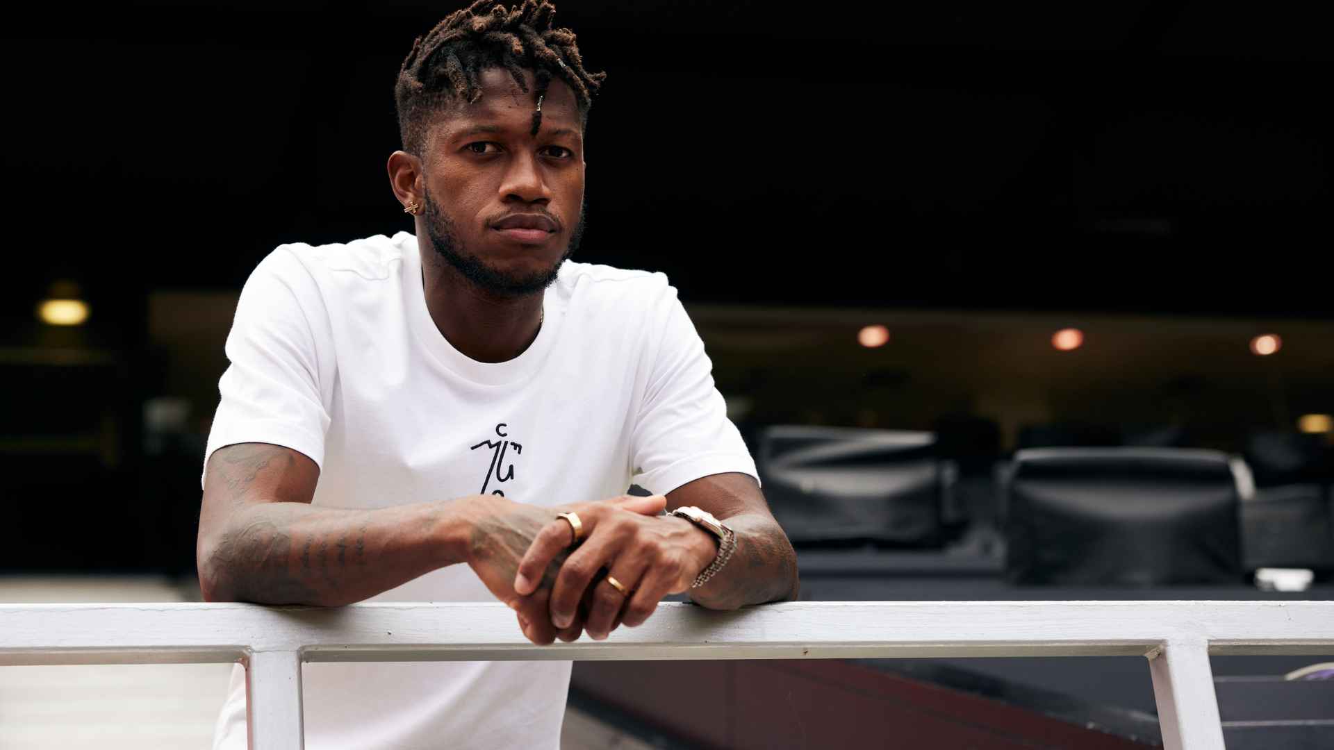 Fred interview with UEFA before Man Utd v Sevilla Europa League quarter ...