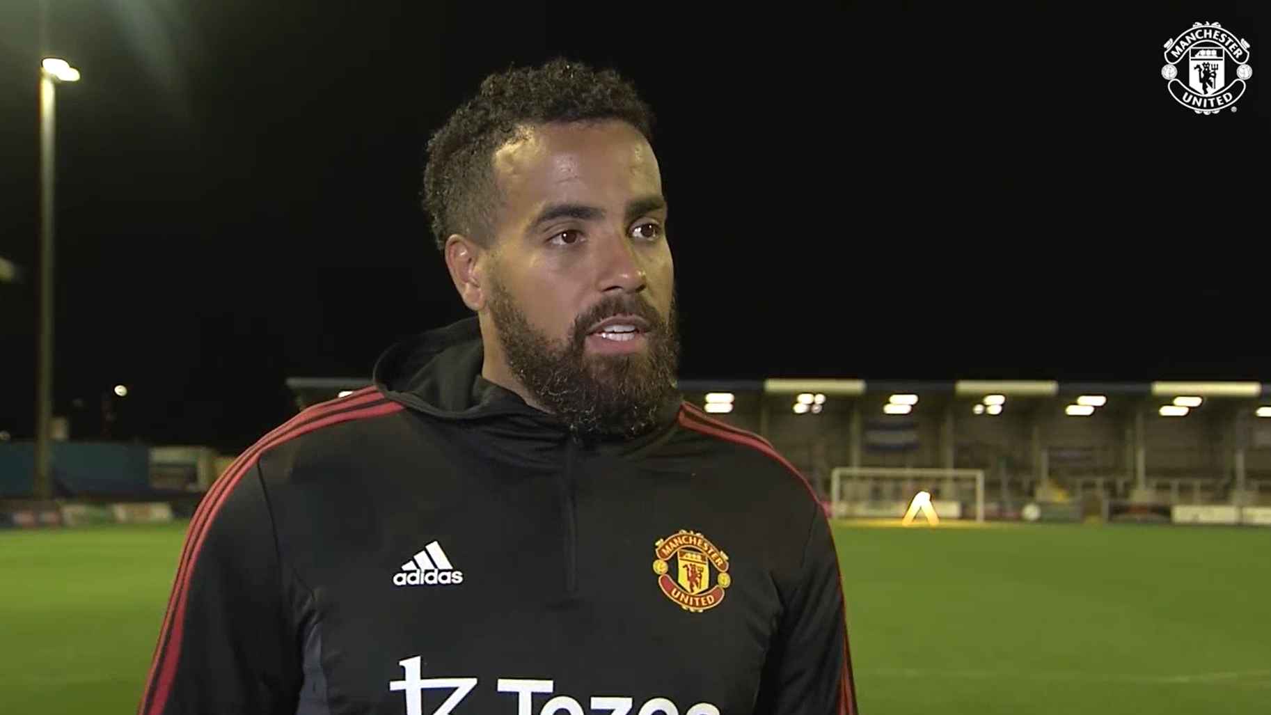 Tom Huddlestone interview after Barrow 1 Man Utd U21s 2 | Manchester United