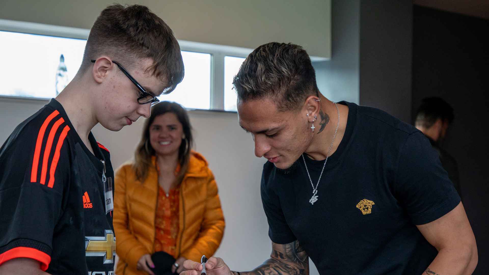 Man United players attend Dream Day and create special memories ...