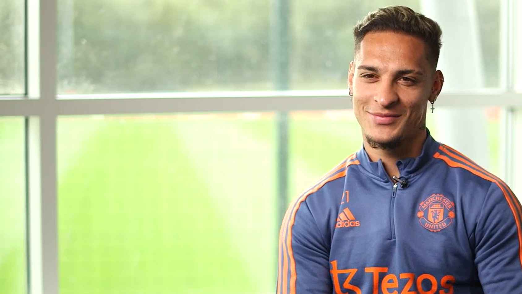 Antony pre match interview for Man Utd vs Newcastle 16 October 2022 ...