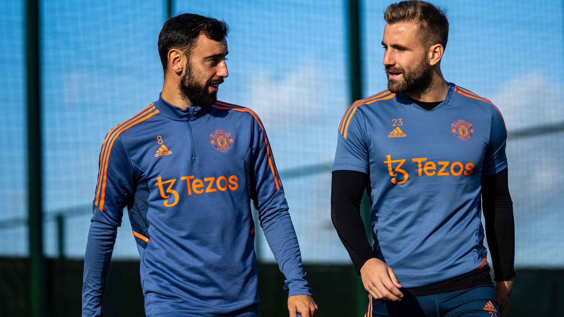 Training highlights Man Utd prepare for Premier League matches v Spurs ...