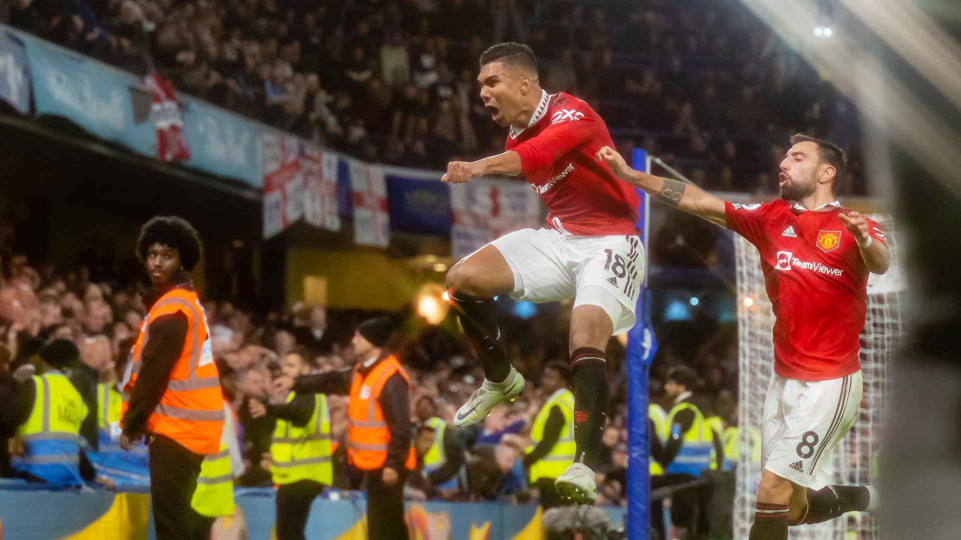 Casemiro explains his wild goal celebration at Chelsea | Manchester United