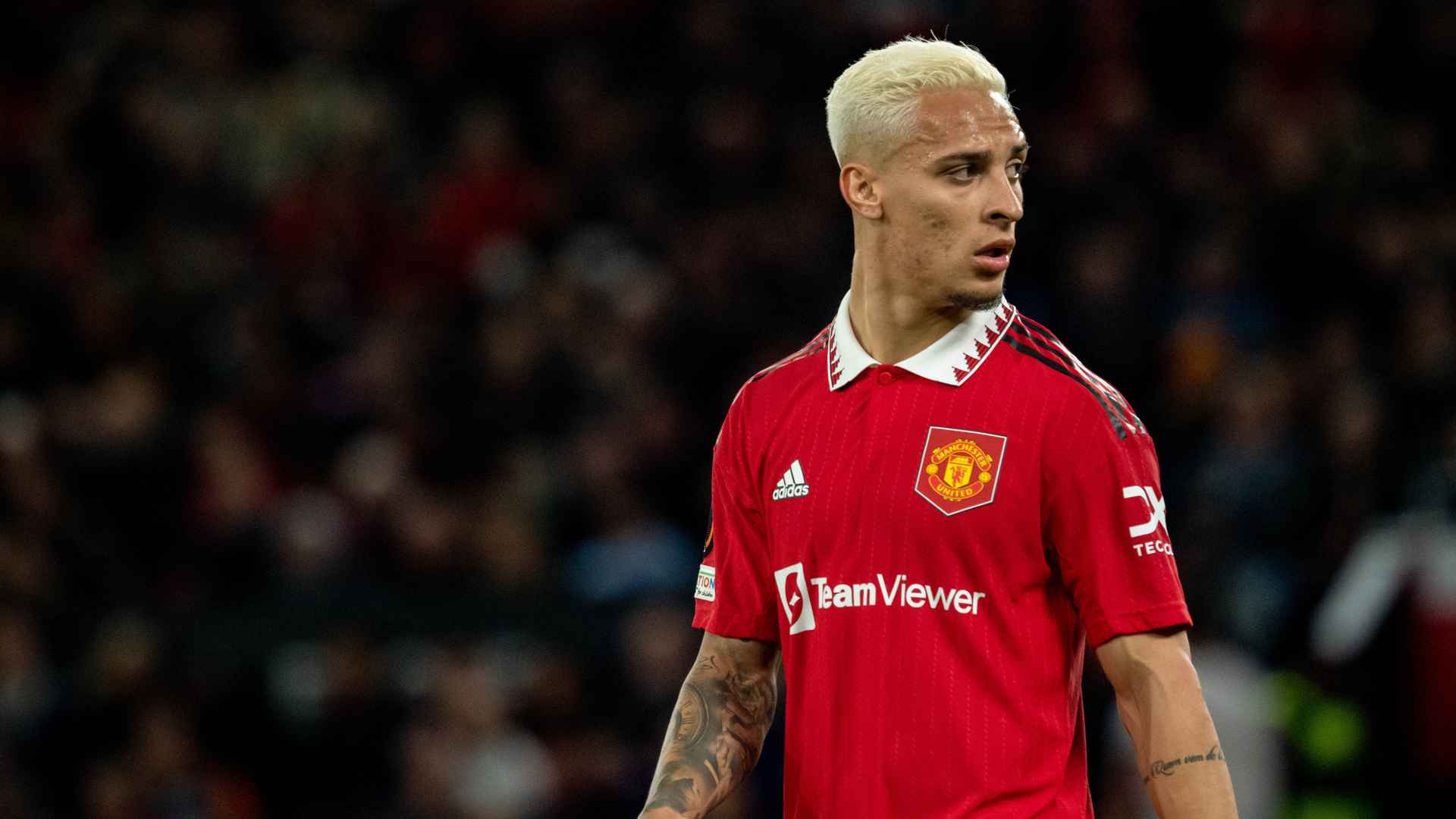 Antony spin versus Sheriff Tiraspol | Manchester United