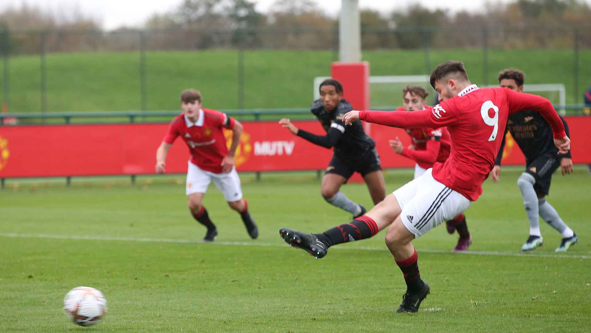 Man Utd U18s take on Arsenal in the Premier League Cup 05 November 2022 ...