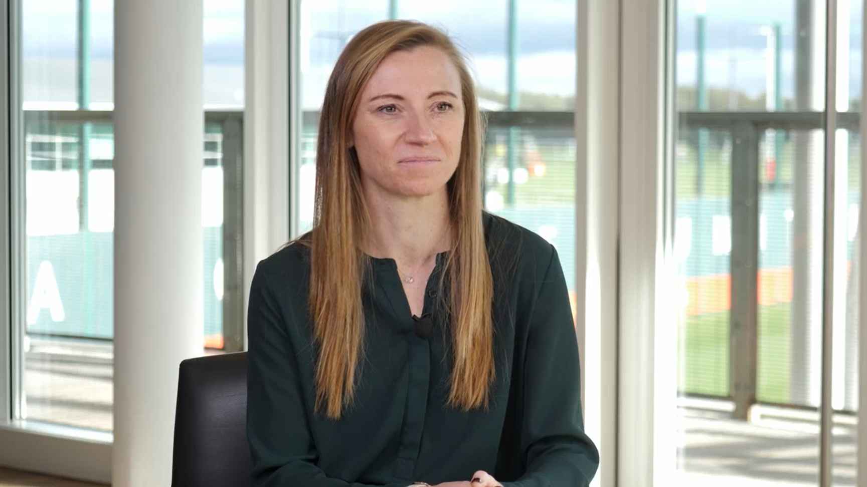 Polly Bancroft's first interview as Man Utd's head of women's football ...