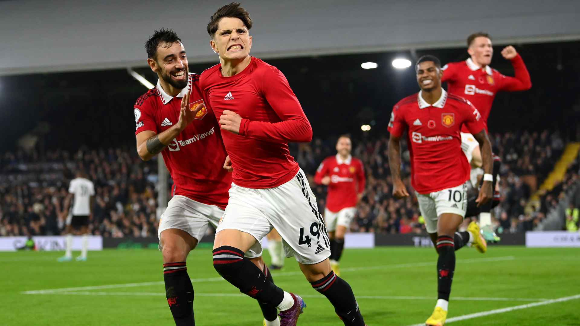 Goal of the Day 20 February 2024 Alejandro Garnacho v Fulham ...