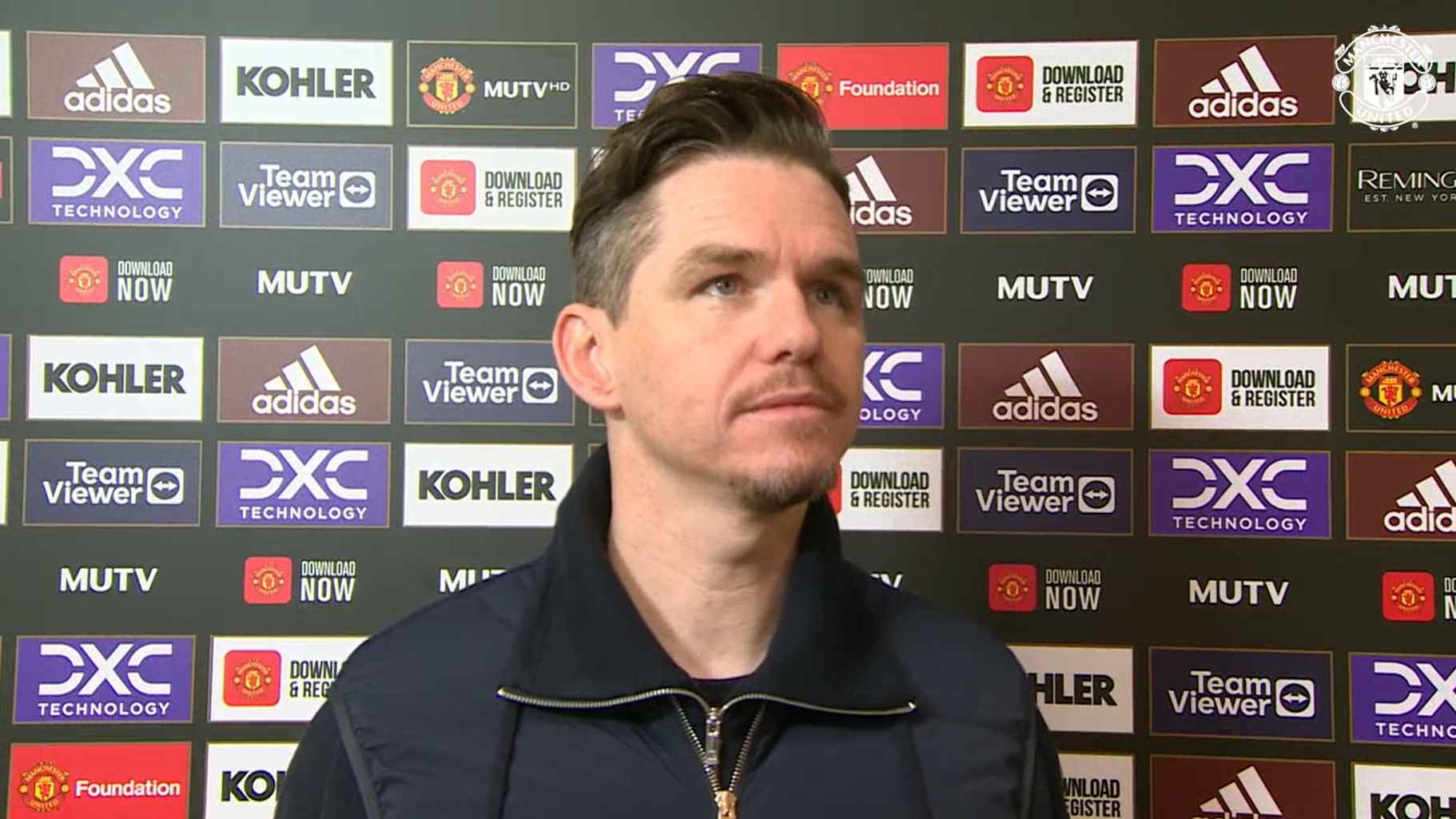 Marc Skinner interview after Man Utd Women 5 Aston Villa 0 | Manchester ...