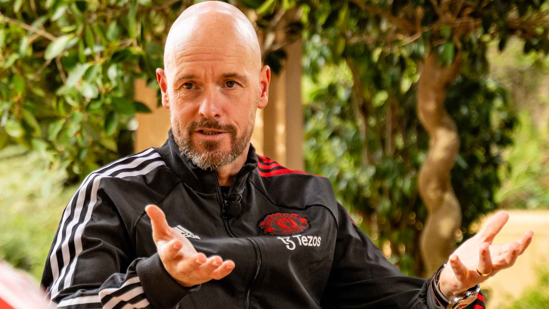 Part one Erik ten Hag interview on Man Utd winter break and World Cup ...