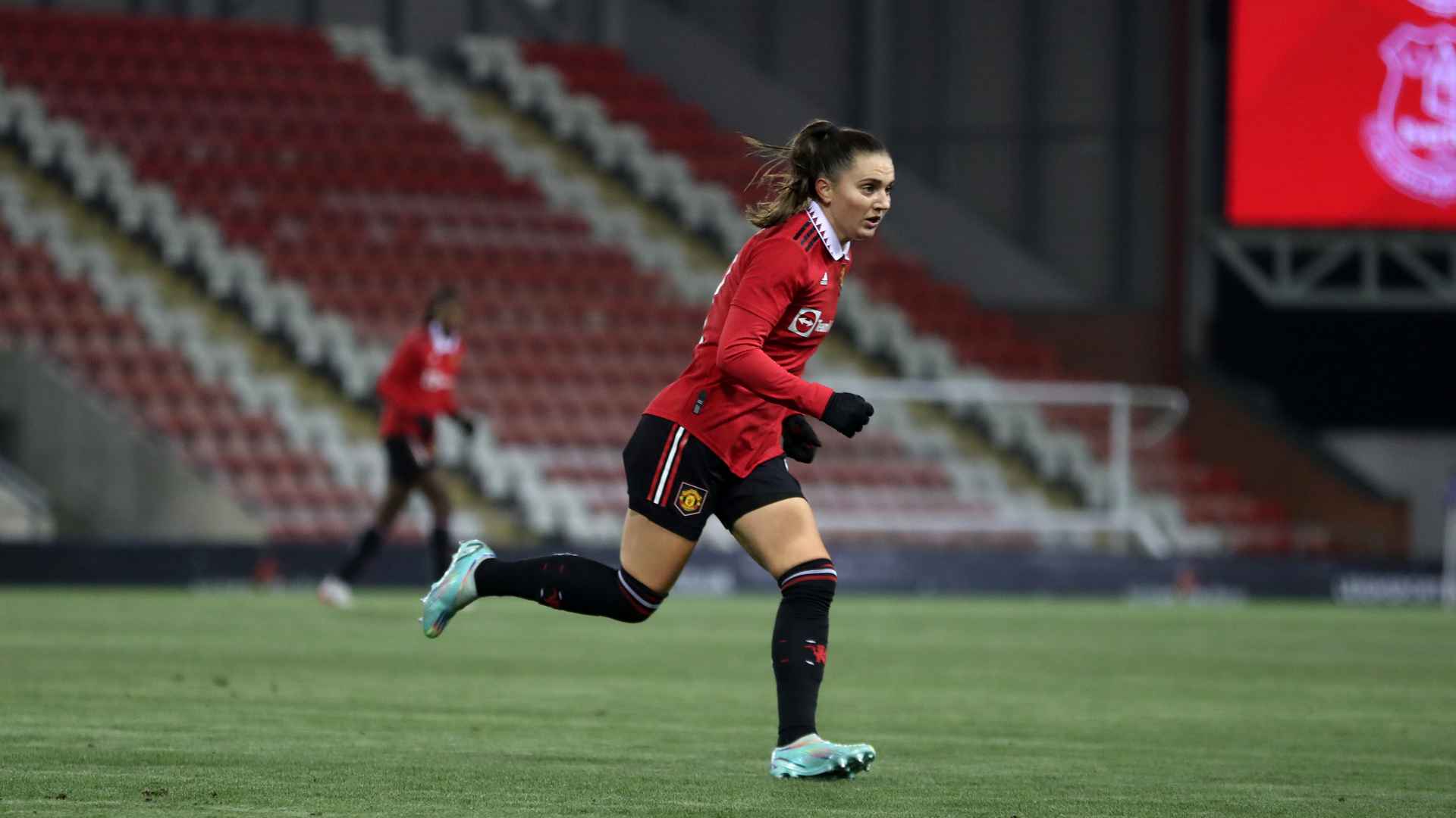 Vilde Boe Risa reacts to Man United Women 4 Everton 2 Conti Cup 07 ...