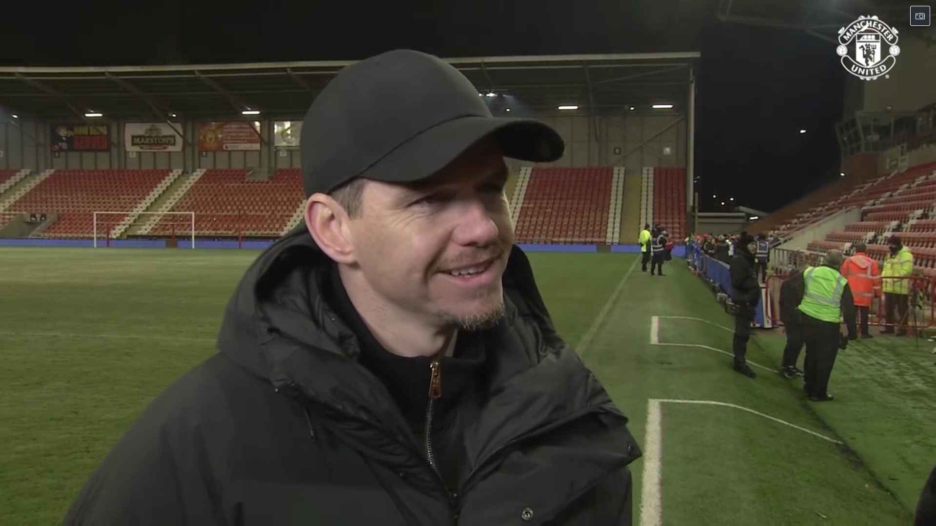 Marc Skinner interview after United Women victory over Everton 08 ...