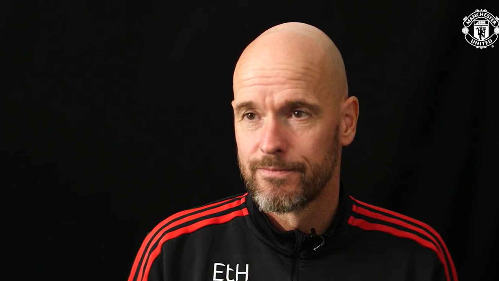 Erik ten Hag exclusive interview with club media before Brighton 7 ...
