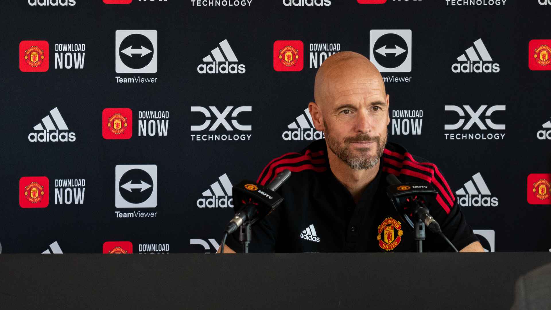How to watch Erik ten Hag press conference on Friday ahead of ...