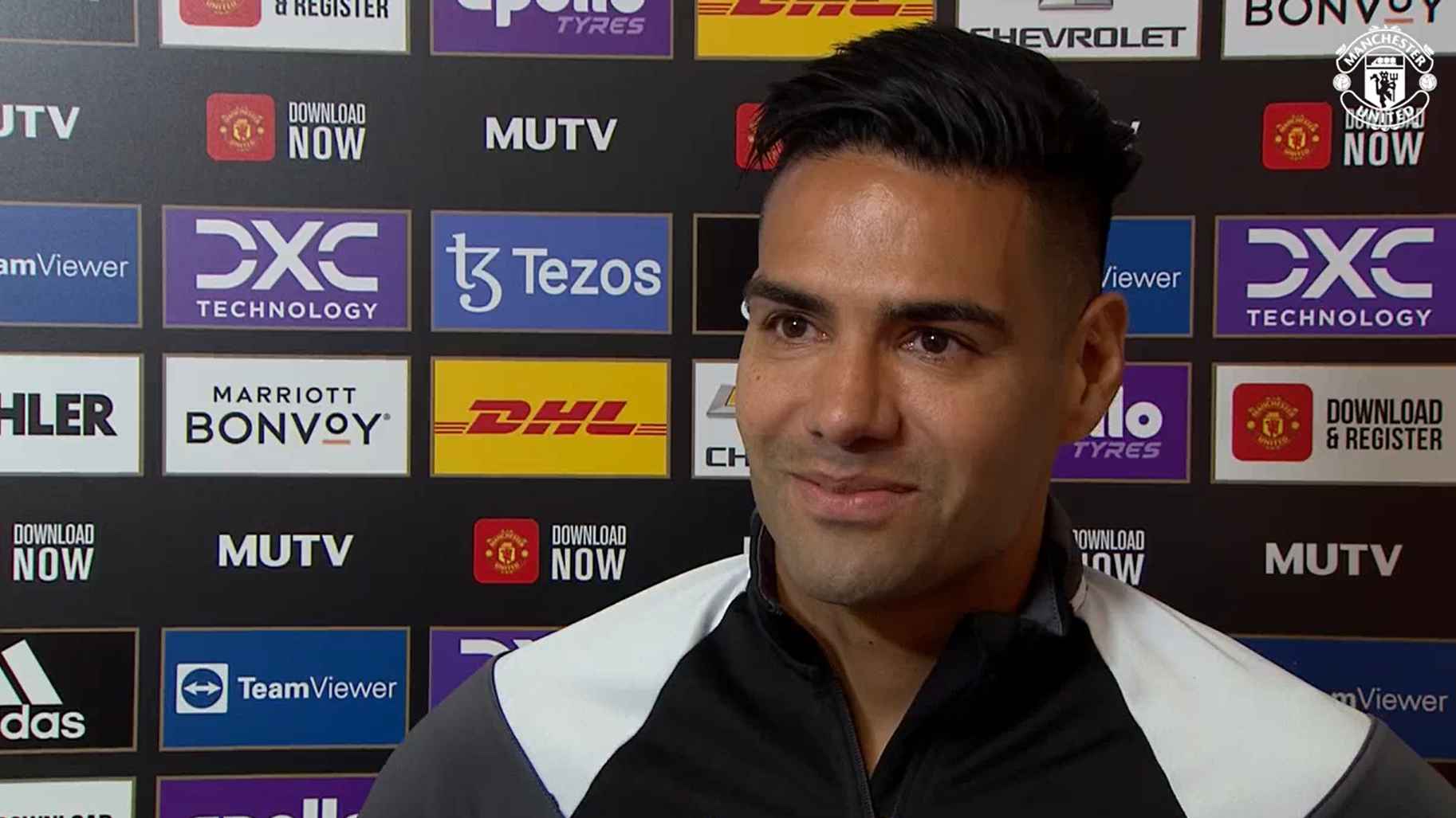Falcao interview with MUTV after Man Utd v Rayo Vallecano 31 July 2022 ...