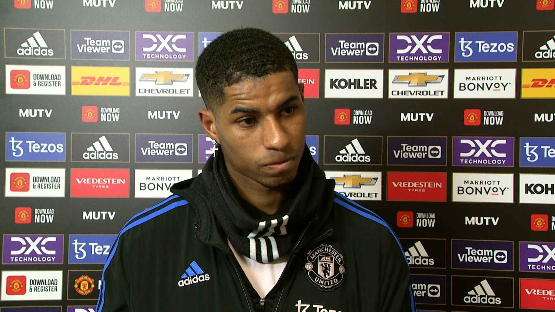 Marcus Rashford interview after Man Utd v Brentford 05 April 2023 ...