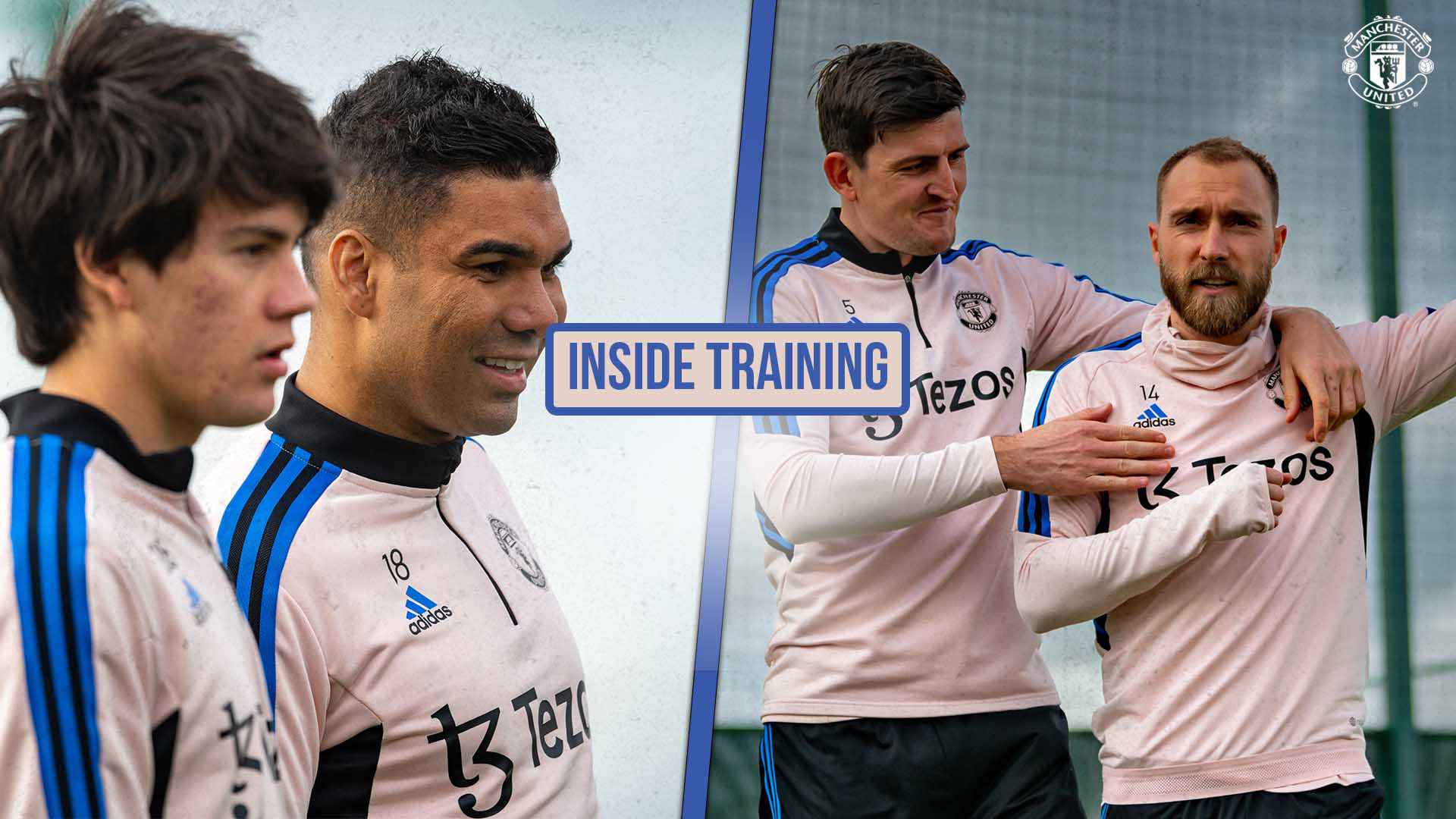 Man Utd training highlights ahead of Everton Premier League match 07 ...