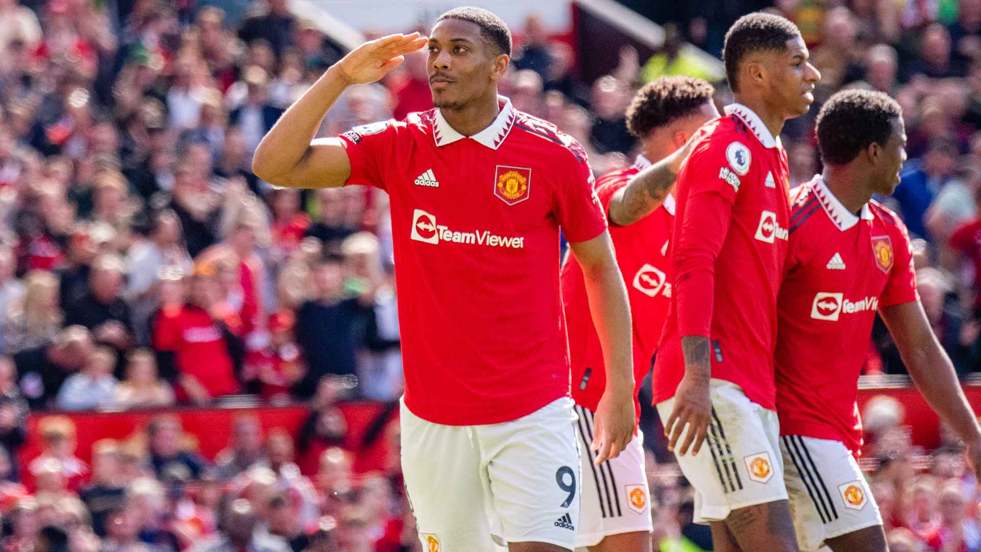 Martial's nine goal involvements this season | Manchester United