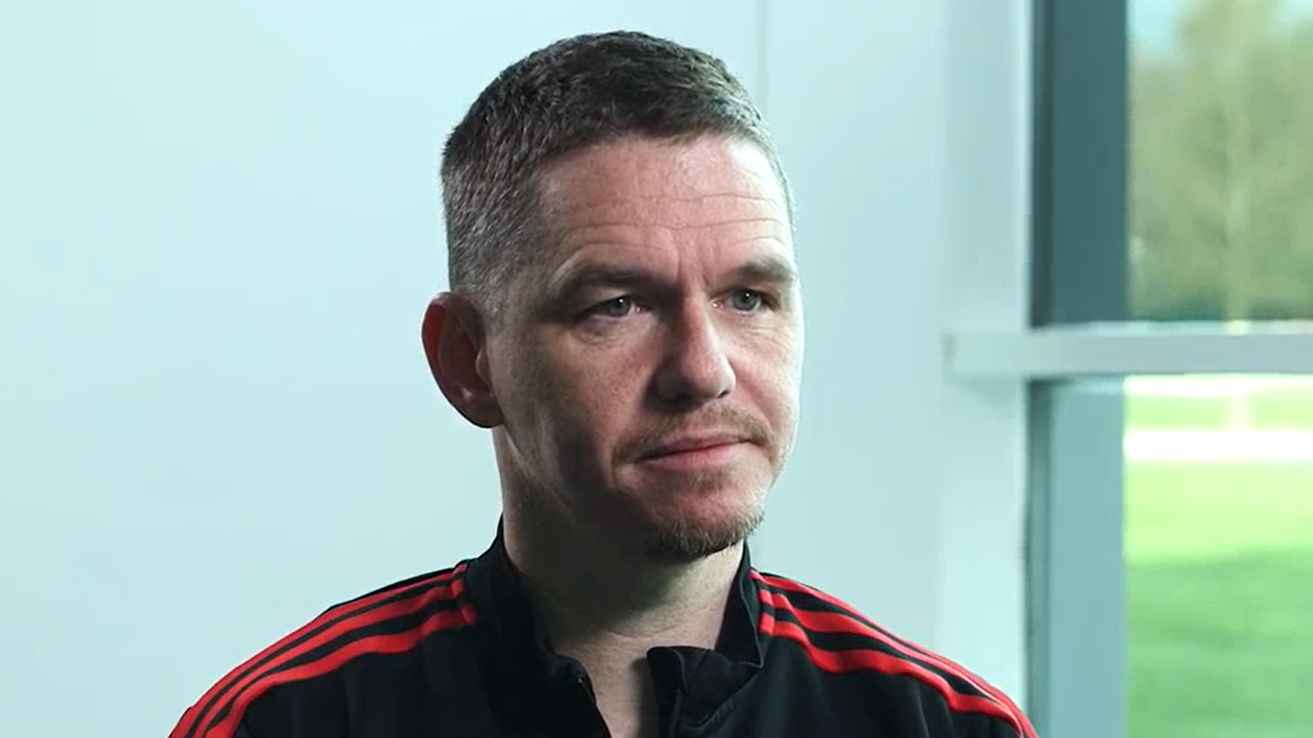 Marc Skinner speaks to MUTV ahead of Man Utd Women match v Arsenal 19 ...