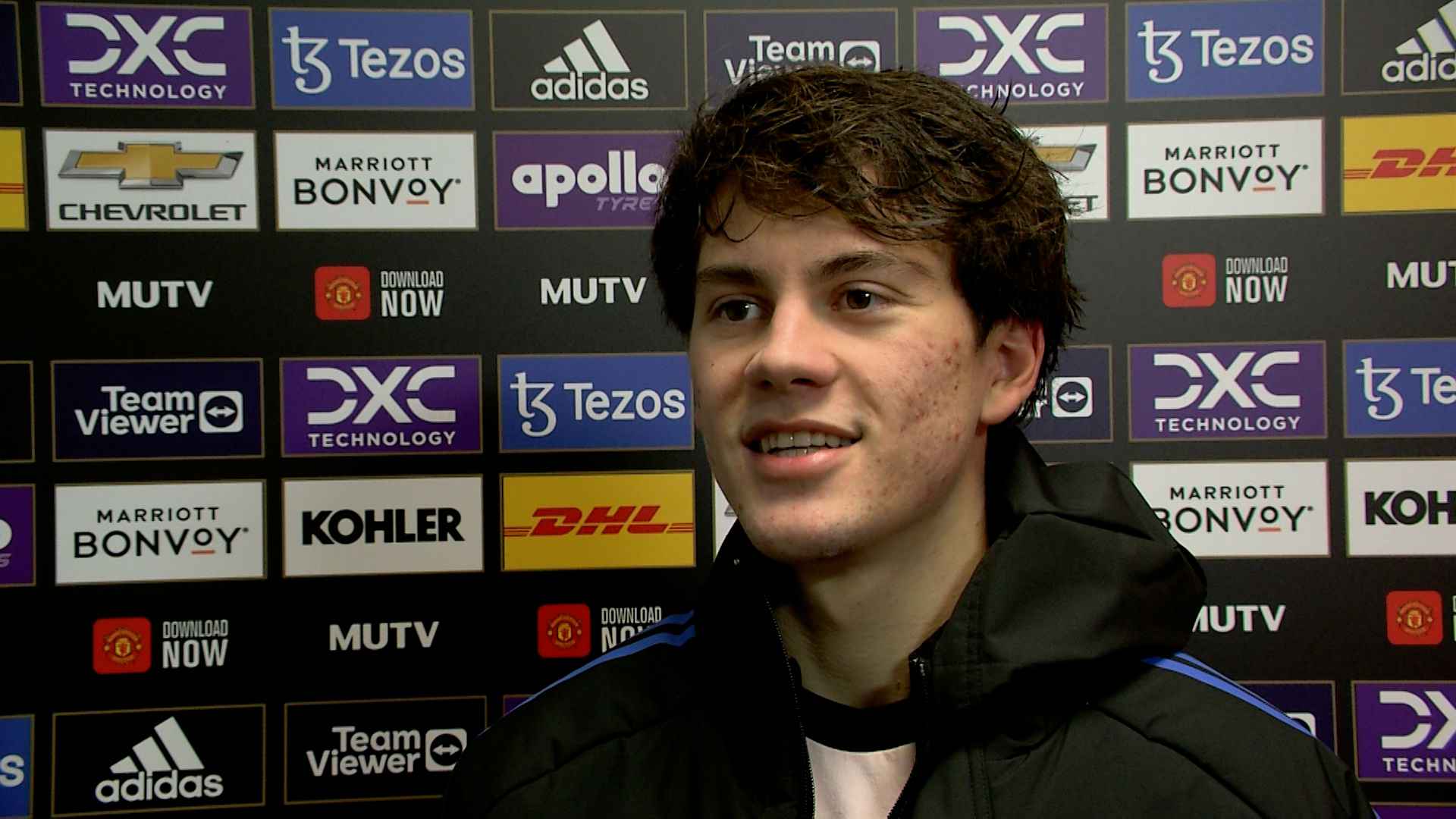 Facundo Pellistri speaks to MUTV after Man Utd v Charlton Athletic ...