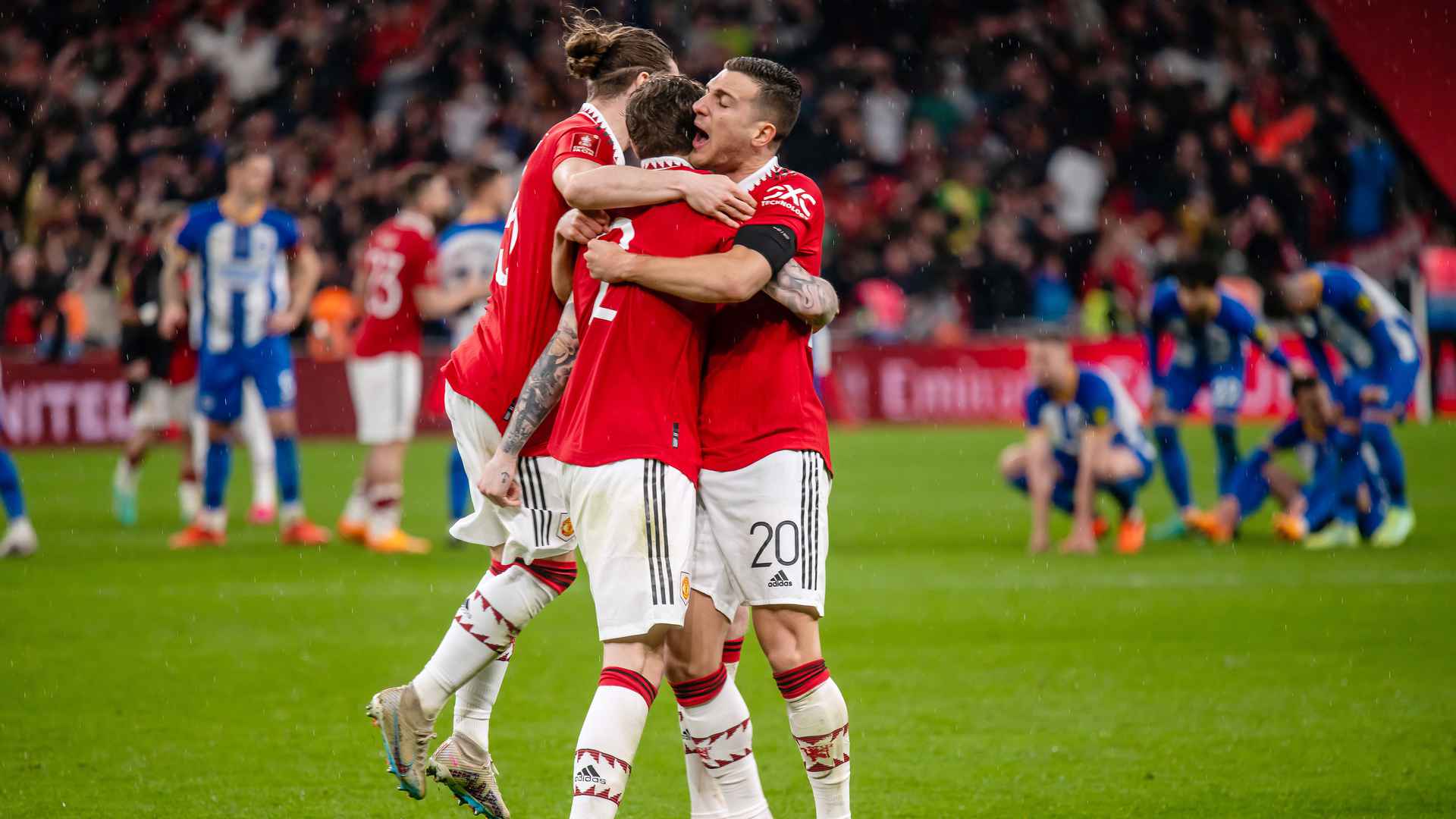 Watch Man Utd FA Cup semi final penalty shootout v Brighton in full ...