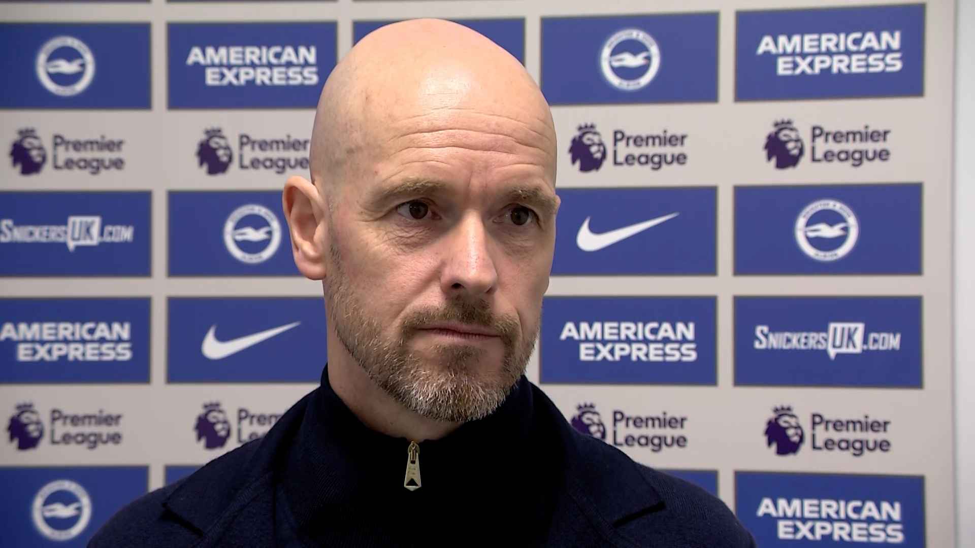 Erik ten Hag explains Man Utd line up to face Brighton 04 May 2023 ... Erik ten Hag explains Man Utd line up to face Brighton 04 May 2023 ...
