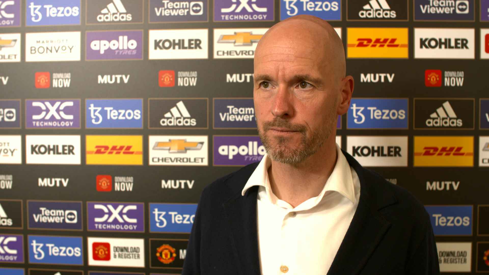 Erik ten Hag interview before Man Utd 2 Wolves 0 | Manchester United