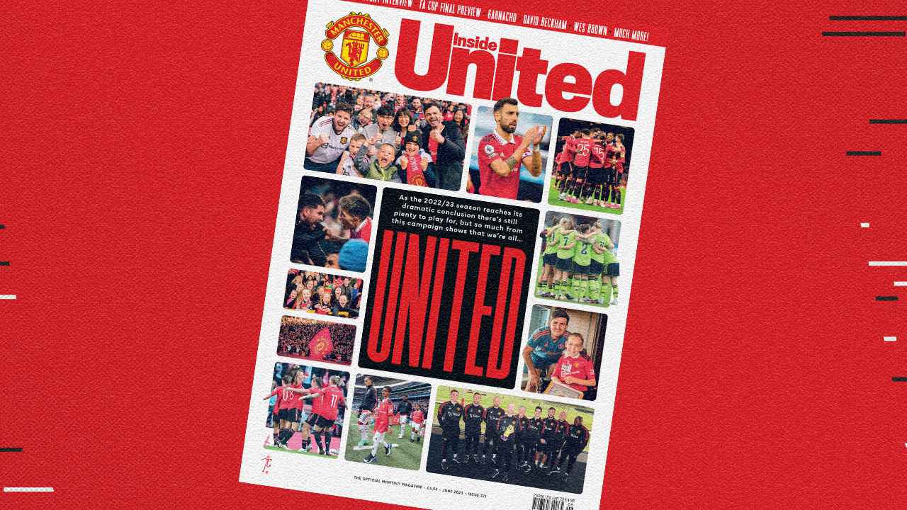 Official Man Utd magazine Inside United latest edition now on sale ...