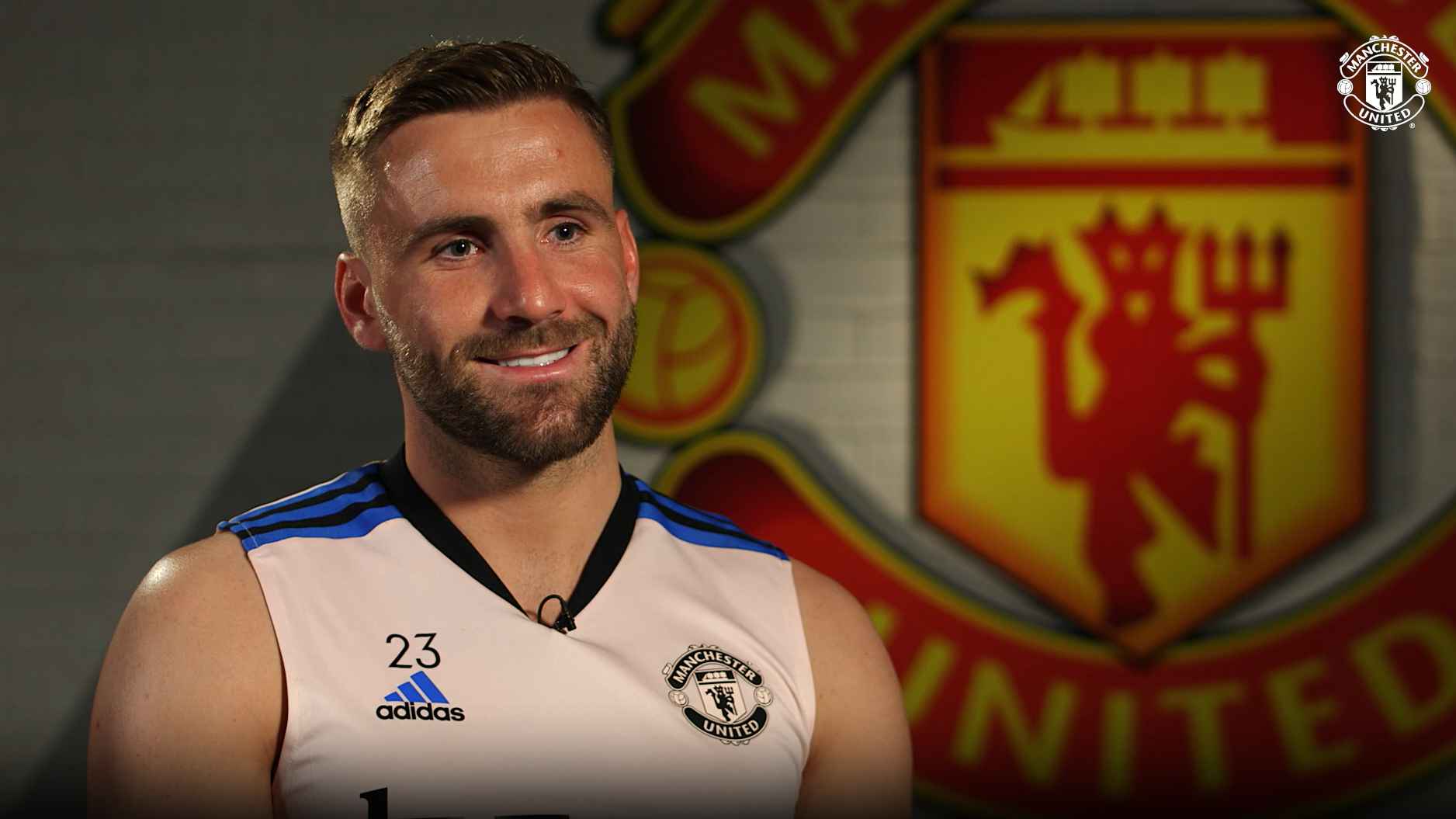 Luke Shaw interview before Man Utd v Chelsea on 25 May 2023 ...
