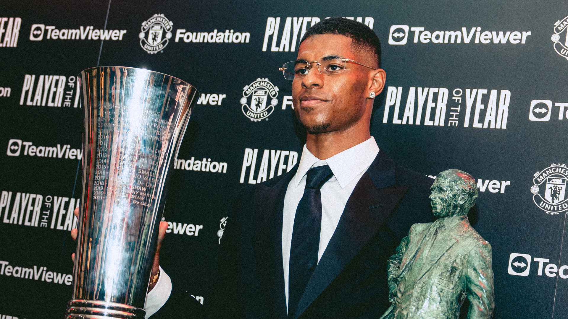 Marcus Rashford reveals his selections for Players' Player of the Year ...