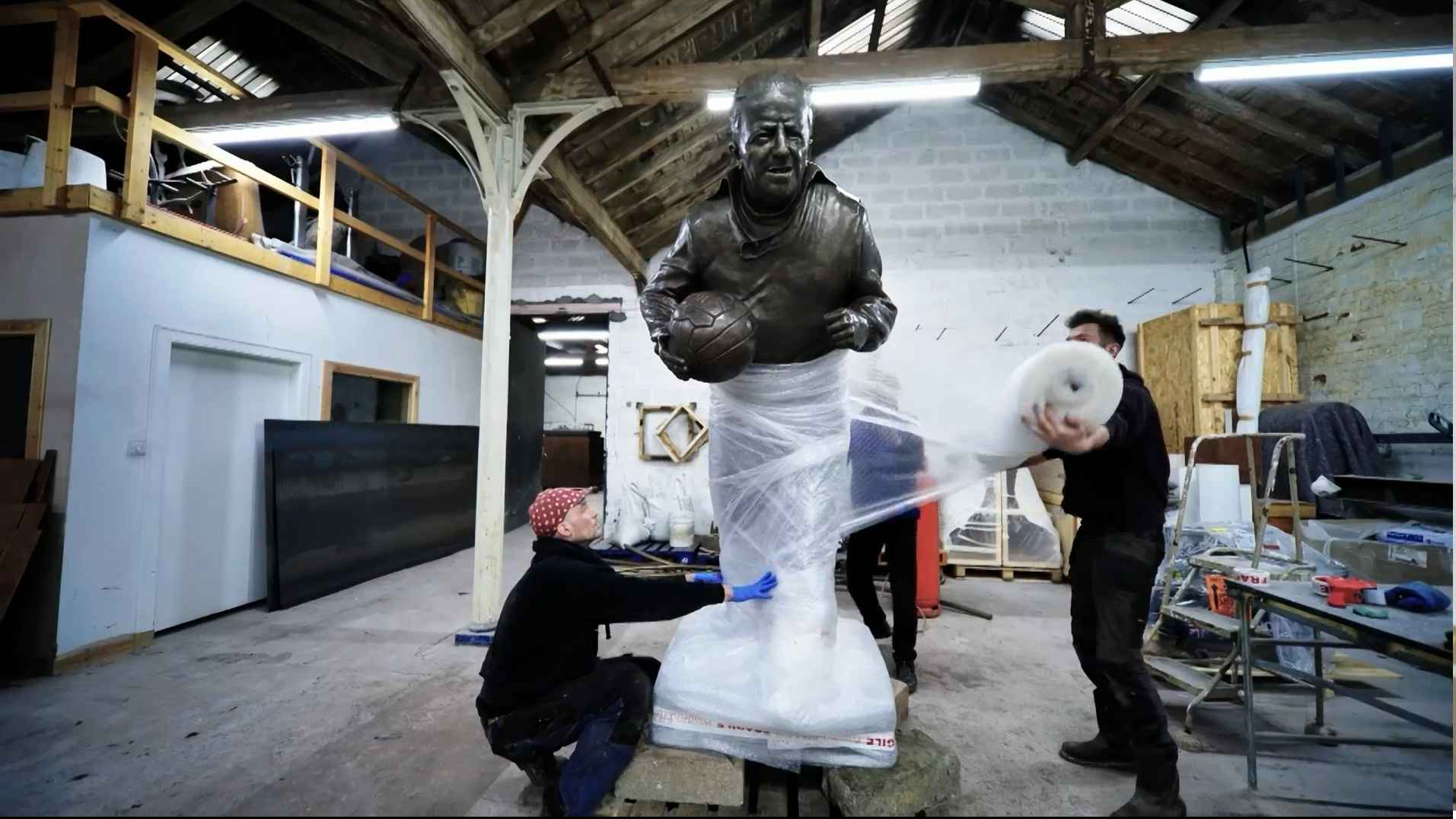 MUTV Original clip | 'As a sculptor, it doesn't get better ...