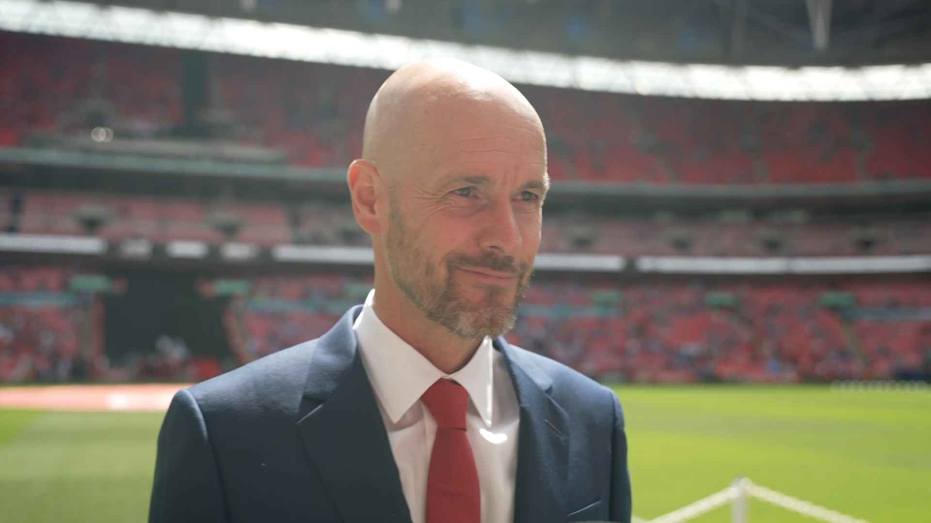 Erik ten Hag interview before Man City v Man Utd FA Cup final ...